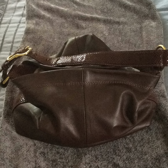Coach | Bags | Coach Brown Leather Authentic Pocketbook | Poshmark